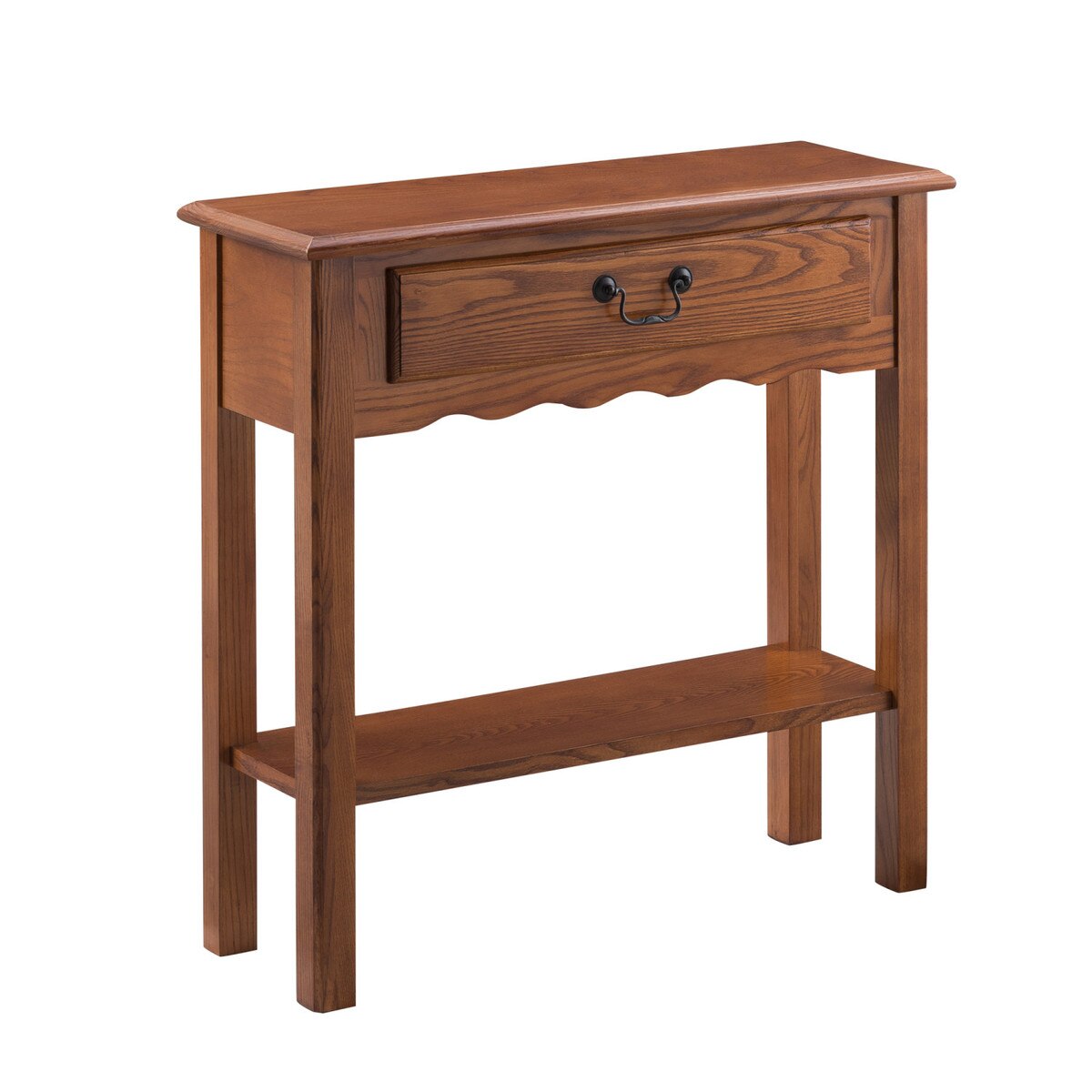 Leick Home Wave Console Table Medium Oak ǀ Furniture ǀ Today's Design House