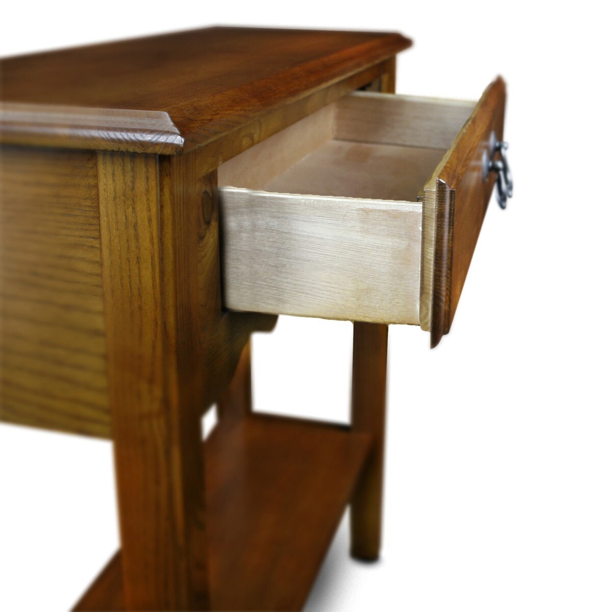 Leick Home Wave Console Table Medium Oak ǀ Furniture ǀ Today's Design House