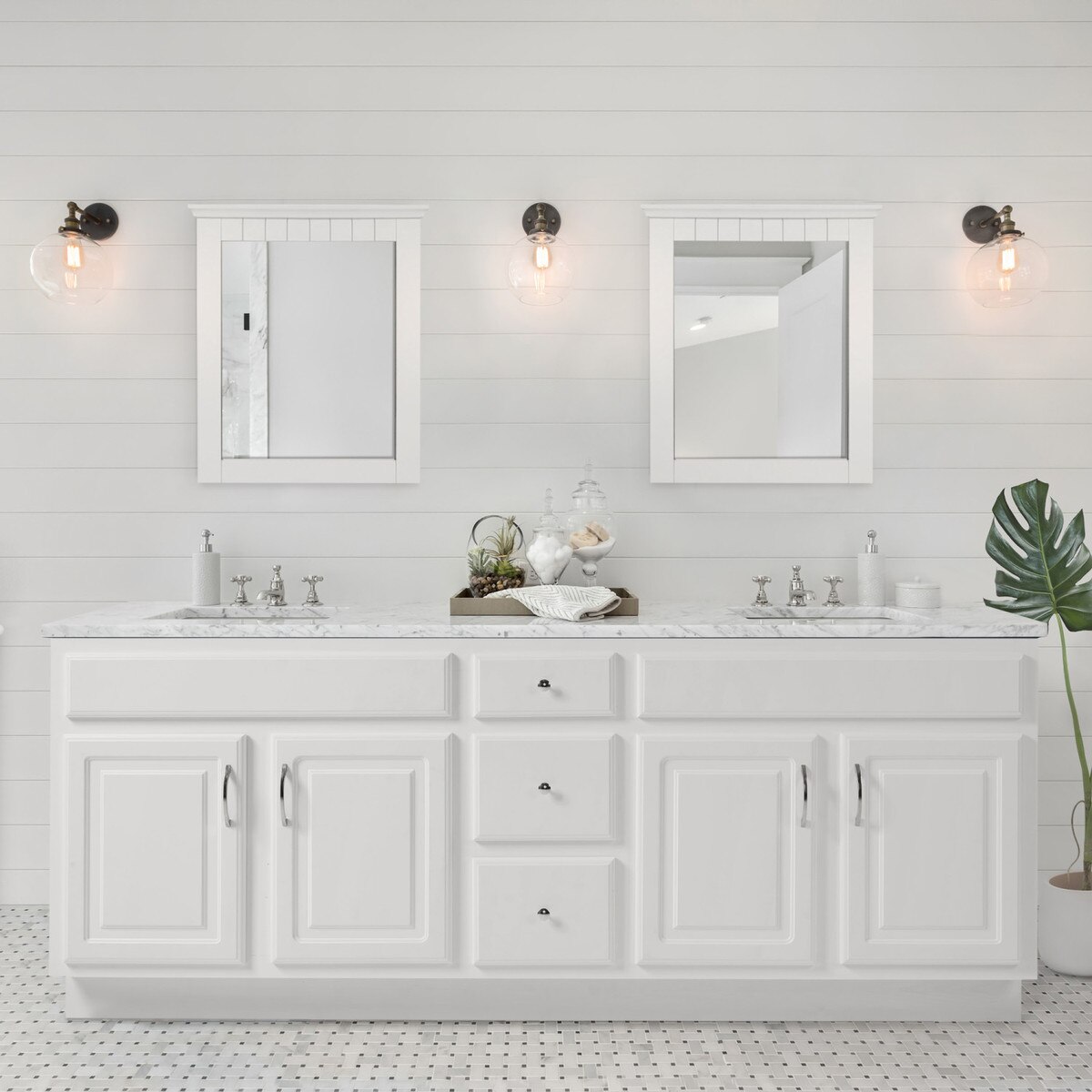 White Cottage 21 Inch Mirror ǀ Bath ǀ Today's Design House